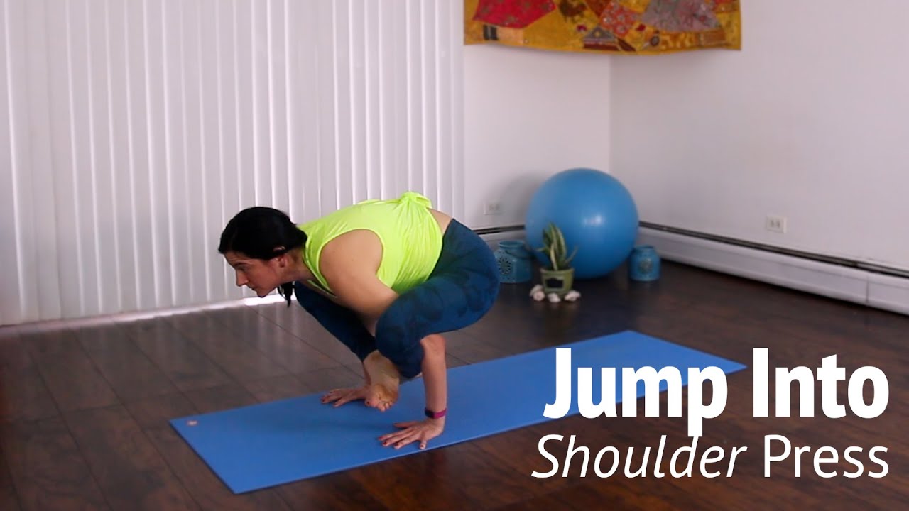 Jump Into Shoulder Press Tutorial - YouTube