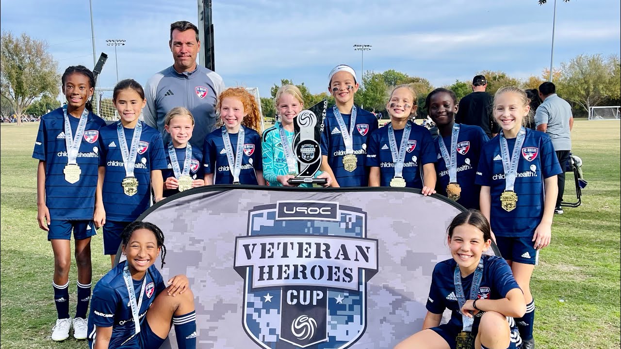 Championship Match! FCD 13G vs Coppell FC 12G [U12 Veteran Heroes Cup ...