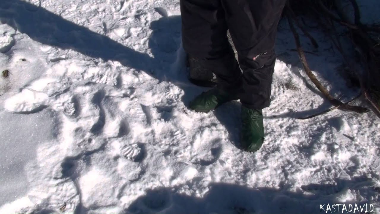 Polainas silnylon de fabricacion casera / homemade gaiters silnylon ...