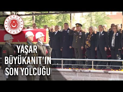 Bakan Akar Ve Komuta Kademesi Vefat Eden Emekli Org. Yaşar Büyükanıt’ı Son Yolculuğuna Uğurladı