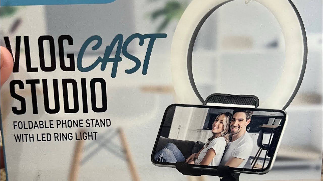 Vlog Cast Studio Phone with Led Ring Light - YouTube