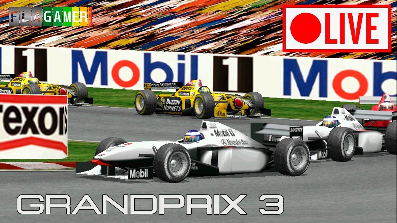Microprose Grand Prix 3 (2000) | Jogos de Corrida Retrô Ao Vivo - YouTube