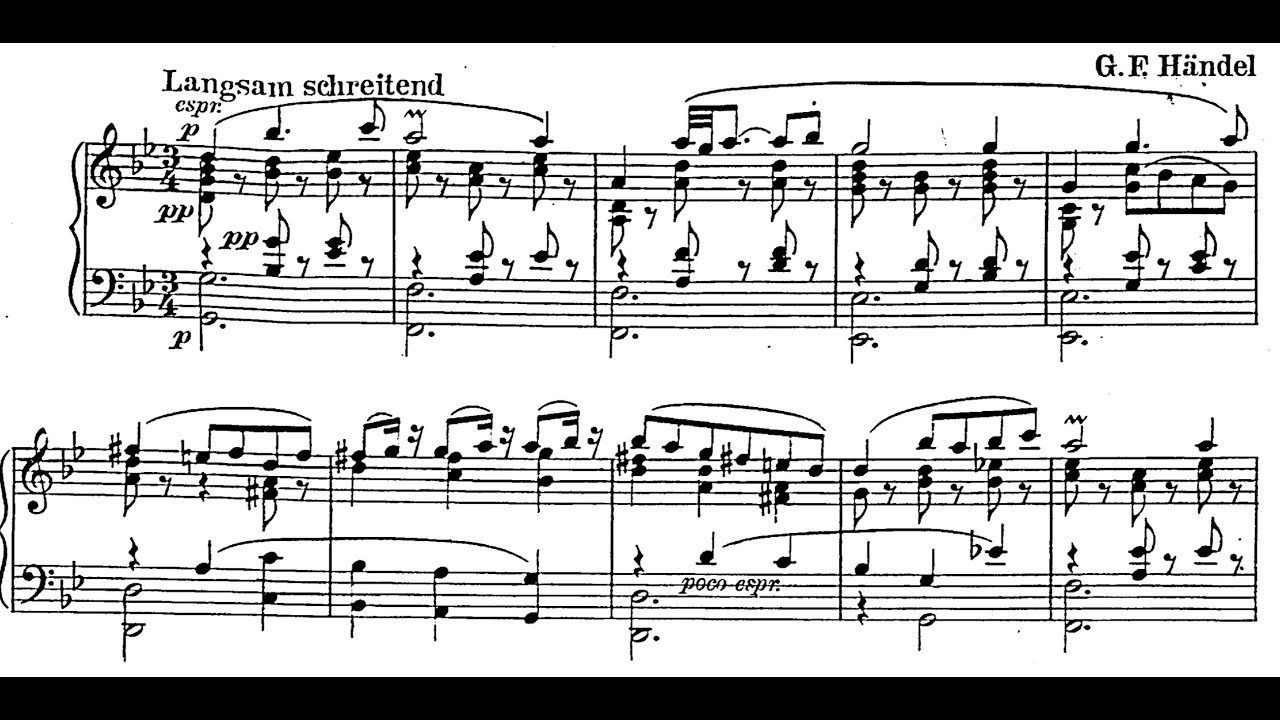 HAENDEL : Minuet in G minor HWV 434 (arr. W. Kempff) / Jean Tatu - YouTube