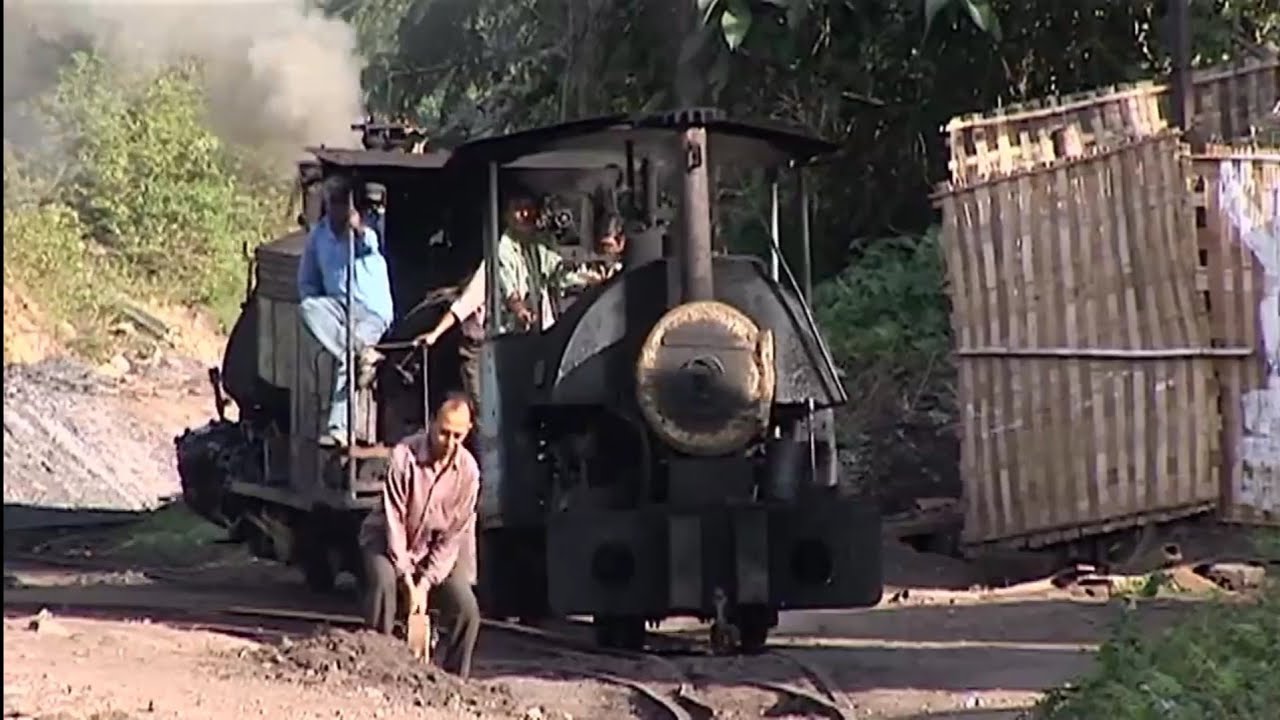 Tipong Colliery Railway 2' Gauge Assam, India - YouTube