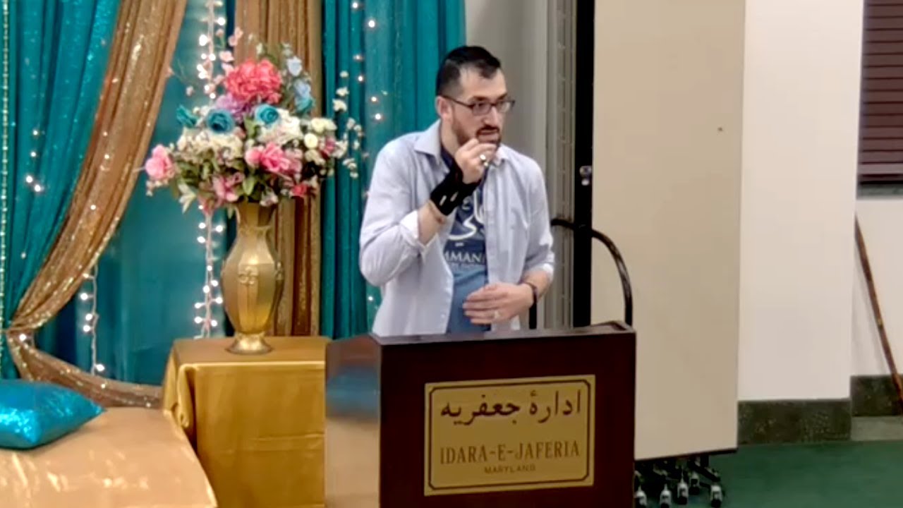 Idara-e-Jaferia Maryland USA | Ghadeer Celebrations English Program | 6-22-2024 | Sheikh Rizwani ...