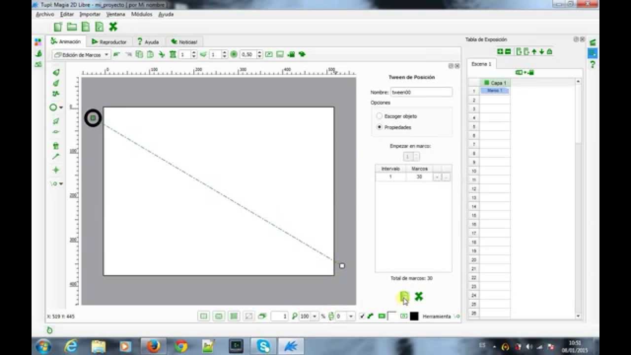 TupiTube Desk: export a project as a movie file from Windows 7 - YouTube