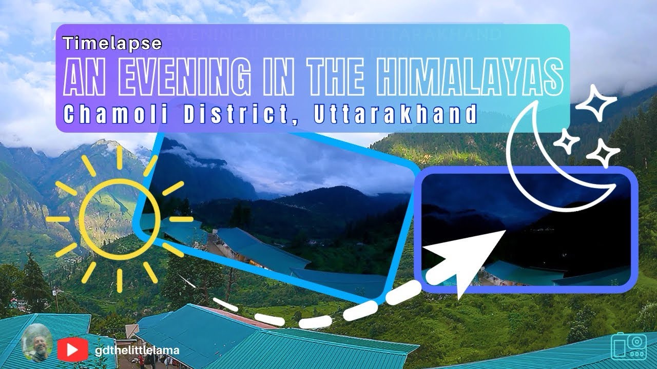 Watch a Glorious Evening TIMELAPSE Video In The HIMALAYAS - YouTube