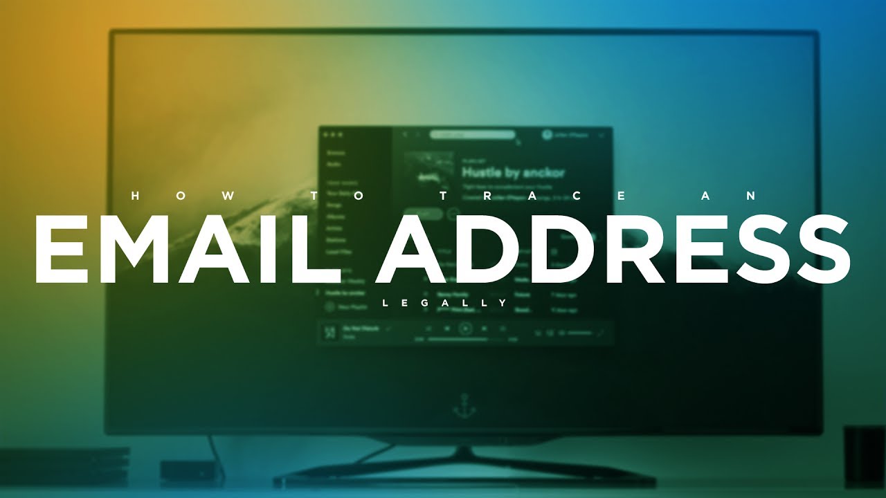 How To Trace An Email Address Legally - YouTube