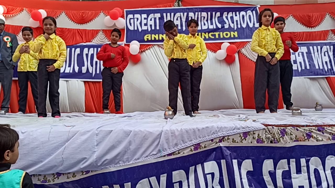 Great Way Public School Annual Day 2020 - YouTube