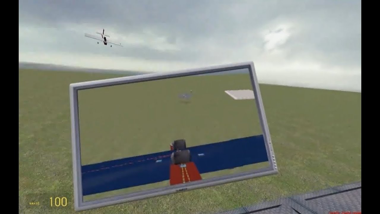Gmod Wire Flight Simulator ! - YouTube