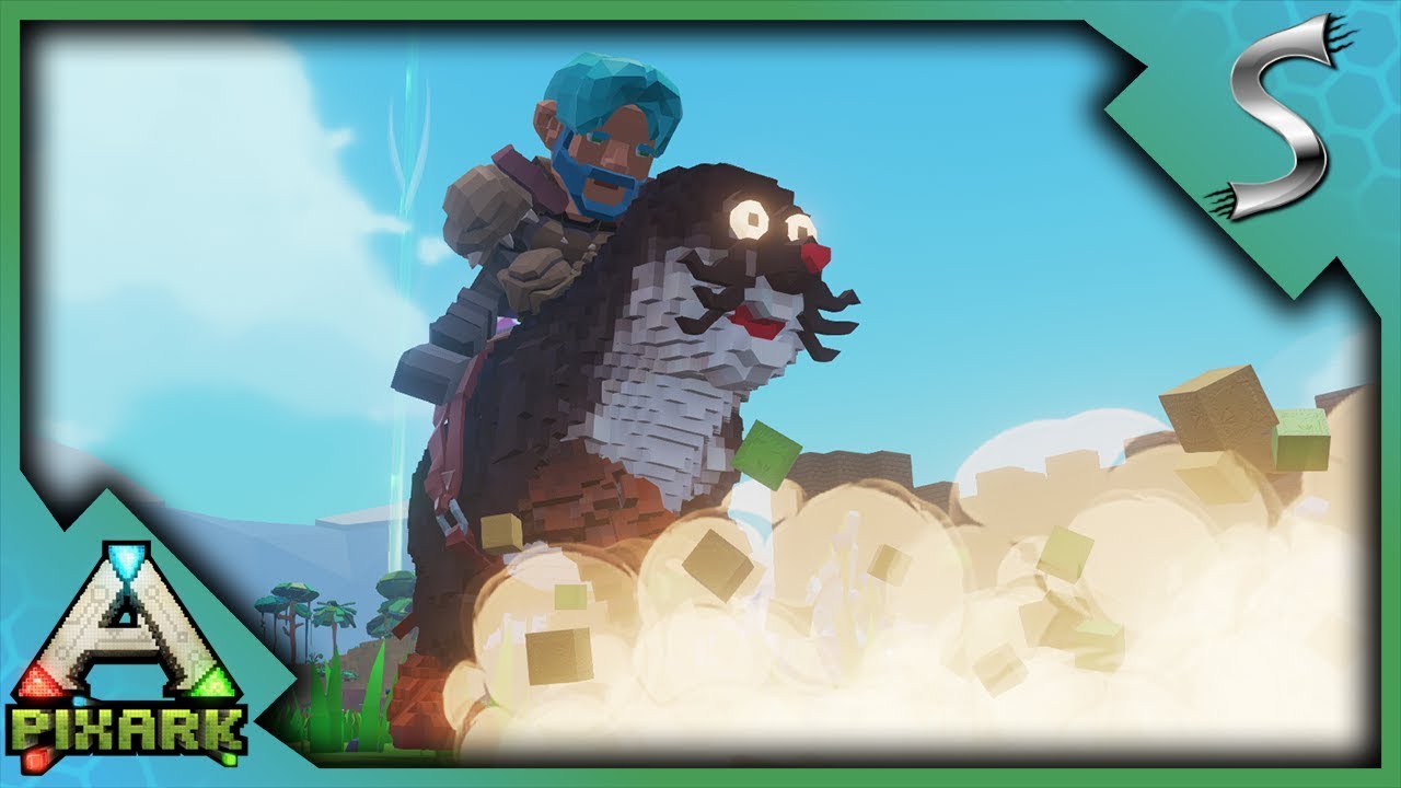 THE ULTIMATE MINING MACHINE! MAGICAL MOLE TAMING! - PixARK [Gameplay E7 ...