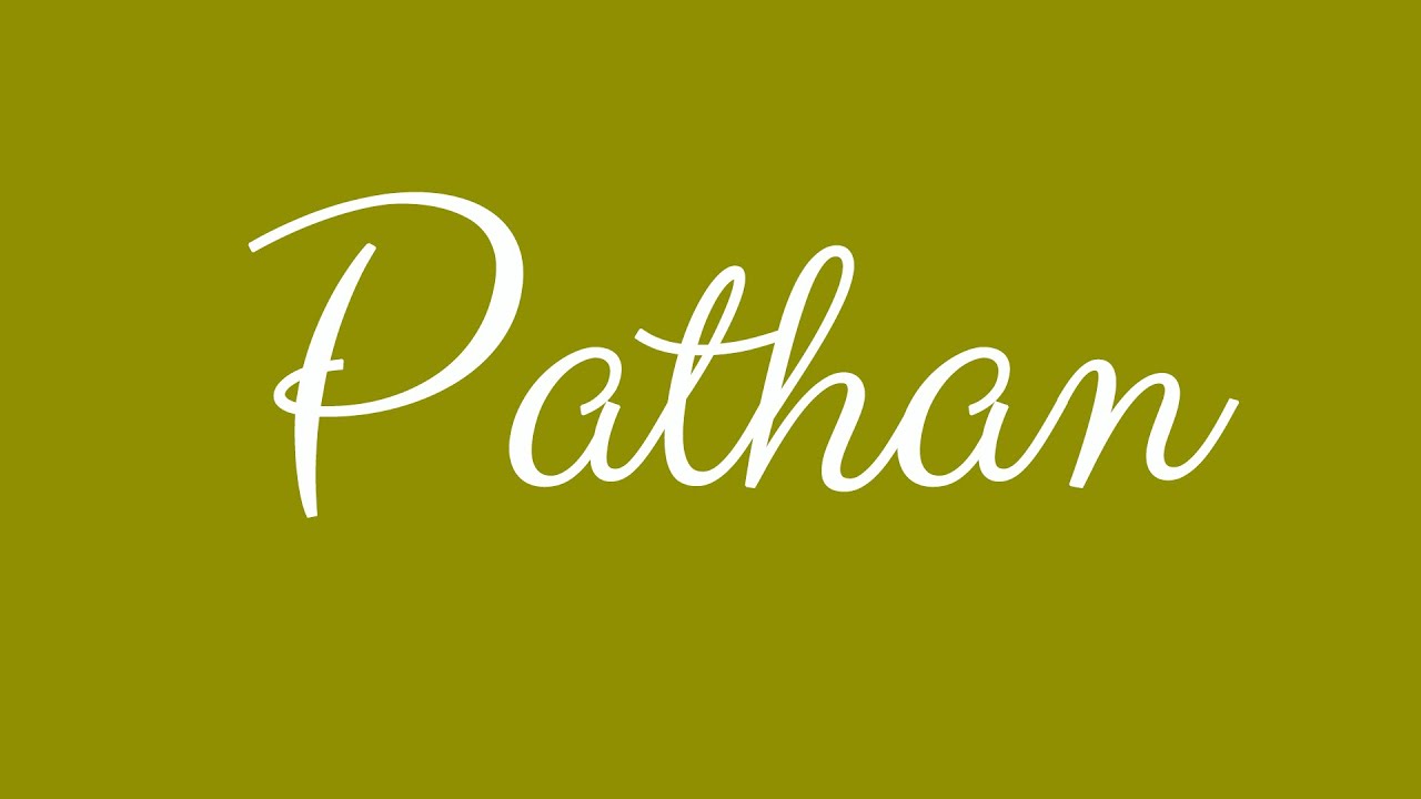 Pathan Name Wallpaper