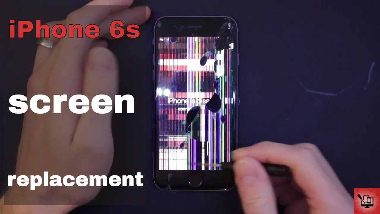 iPhone 6s Screen Replacement Tutorial - YouTube