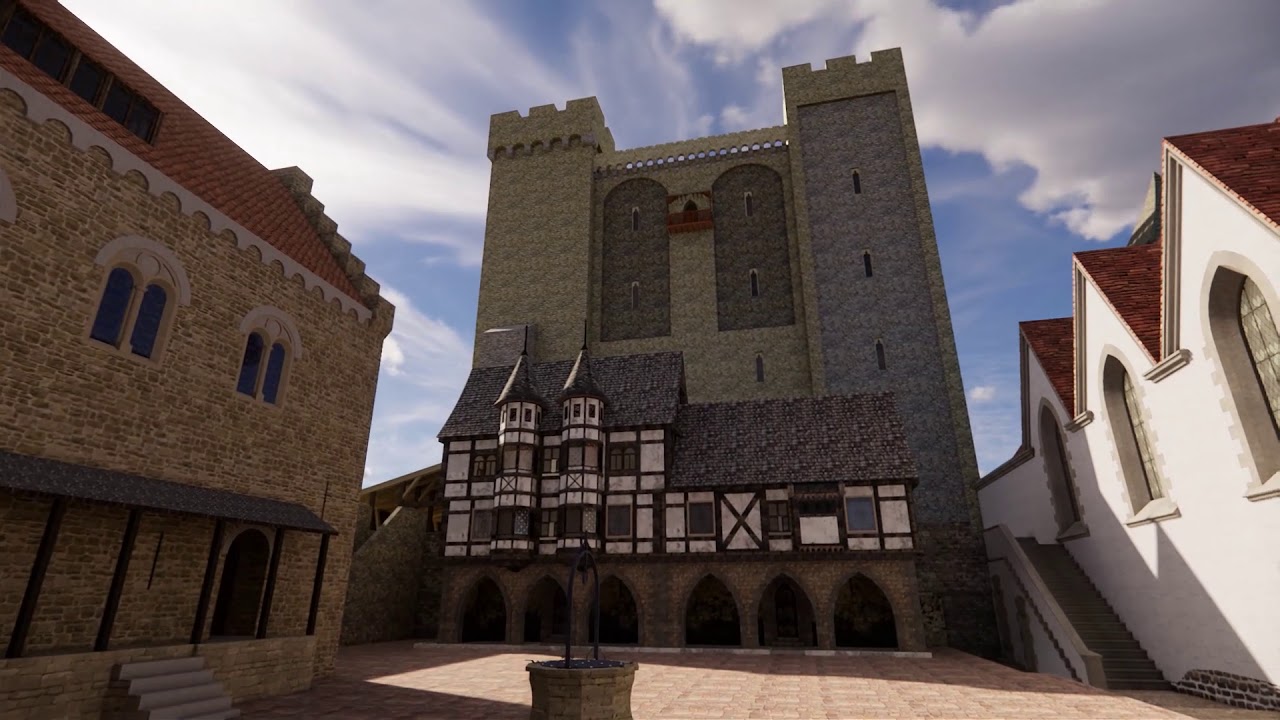 Castle tour walk - YouTube