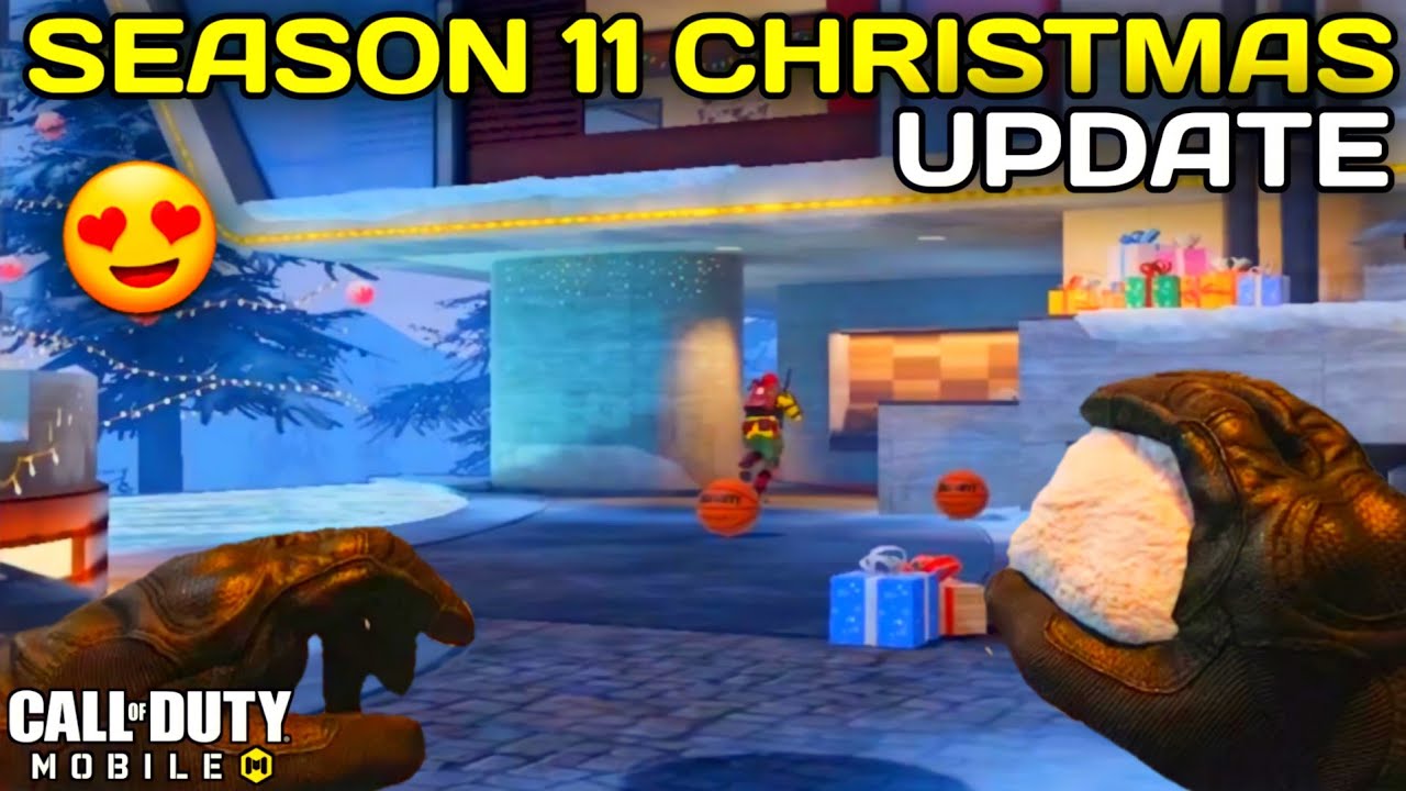 SEASON 11 CHRISTMAS UPDATE: NEW SNOWBALL FIGHT MODE😍 CODM - YouTube