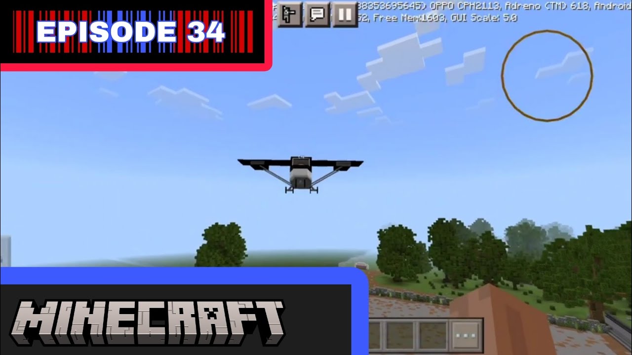 S2 E34 "Airplane" - Minecraft [Alex, Steve, Steve(2) & Steve(3)] v1.20. ...