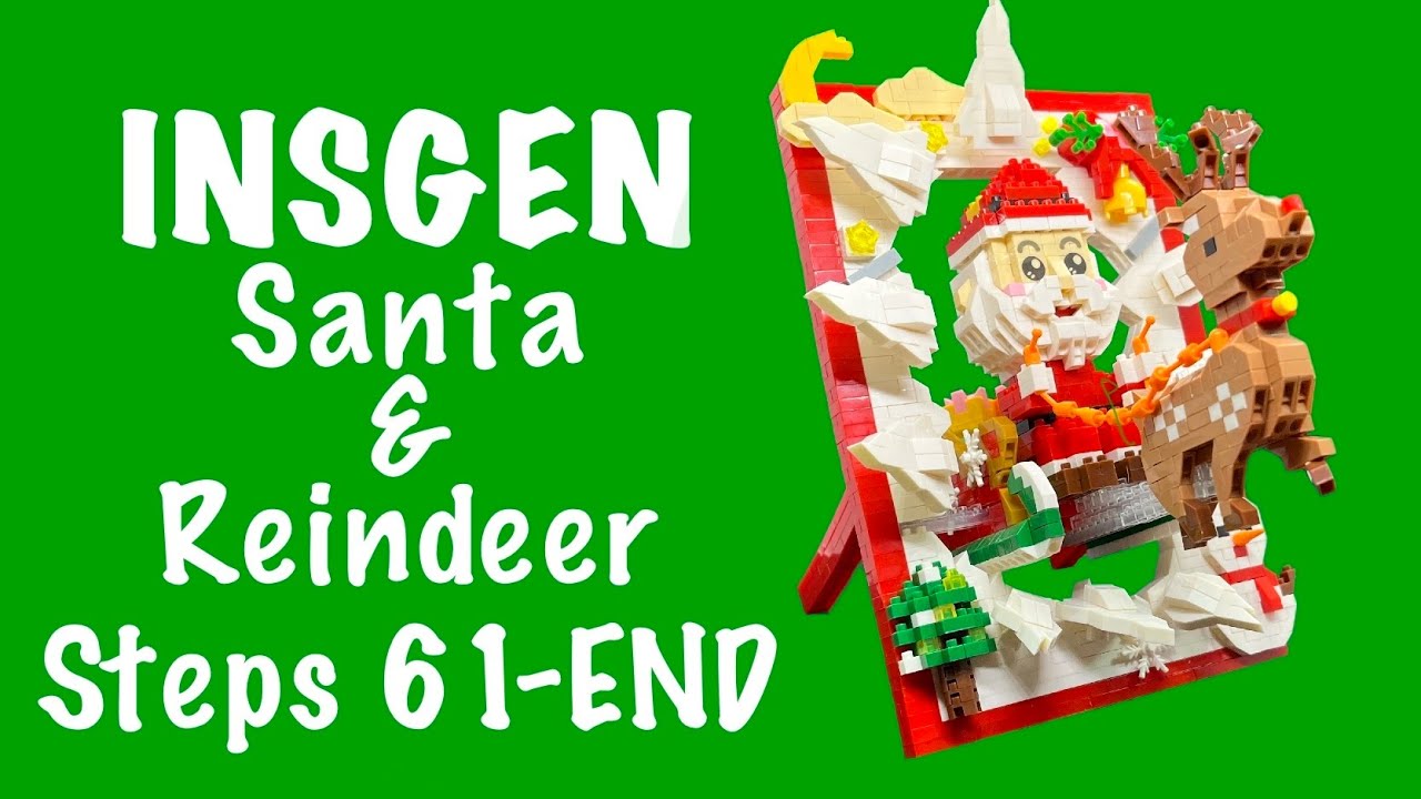 Insgen Santa & Reindeer: Steps 61-END - YouTube