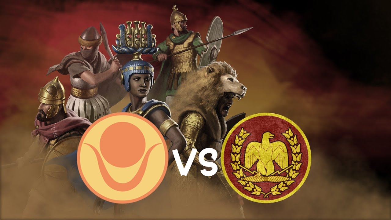 Total War ROME II | Batalla Kush vs Roma - YouTube