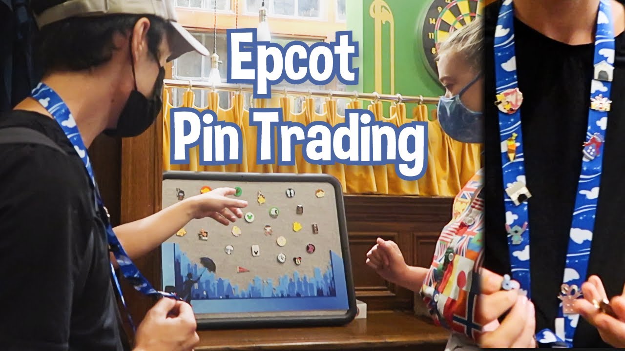Epcot Holiday Disney Pin Trading! - YouTube