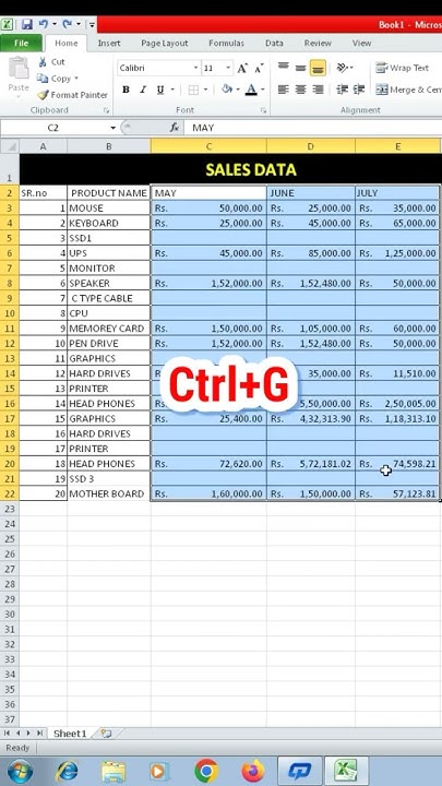 #13/Delete Blank Rows/Advanced Excel Tips & Tricks/#exceltips #excel #exceltutorial #exceltricks ...