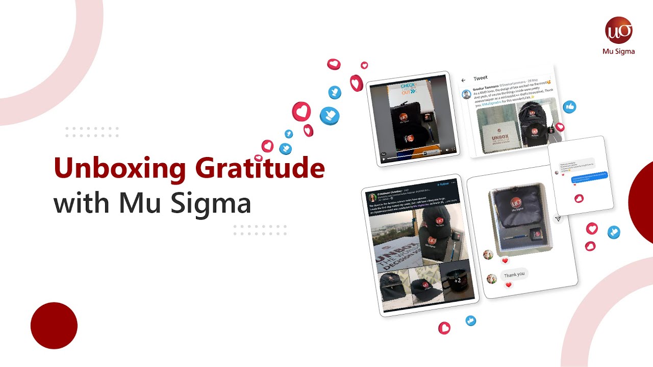 Unboxing Gratitude with Mu Sigma - YouTube