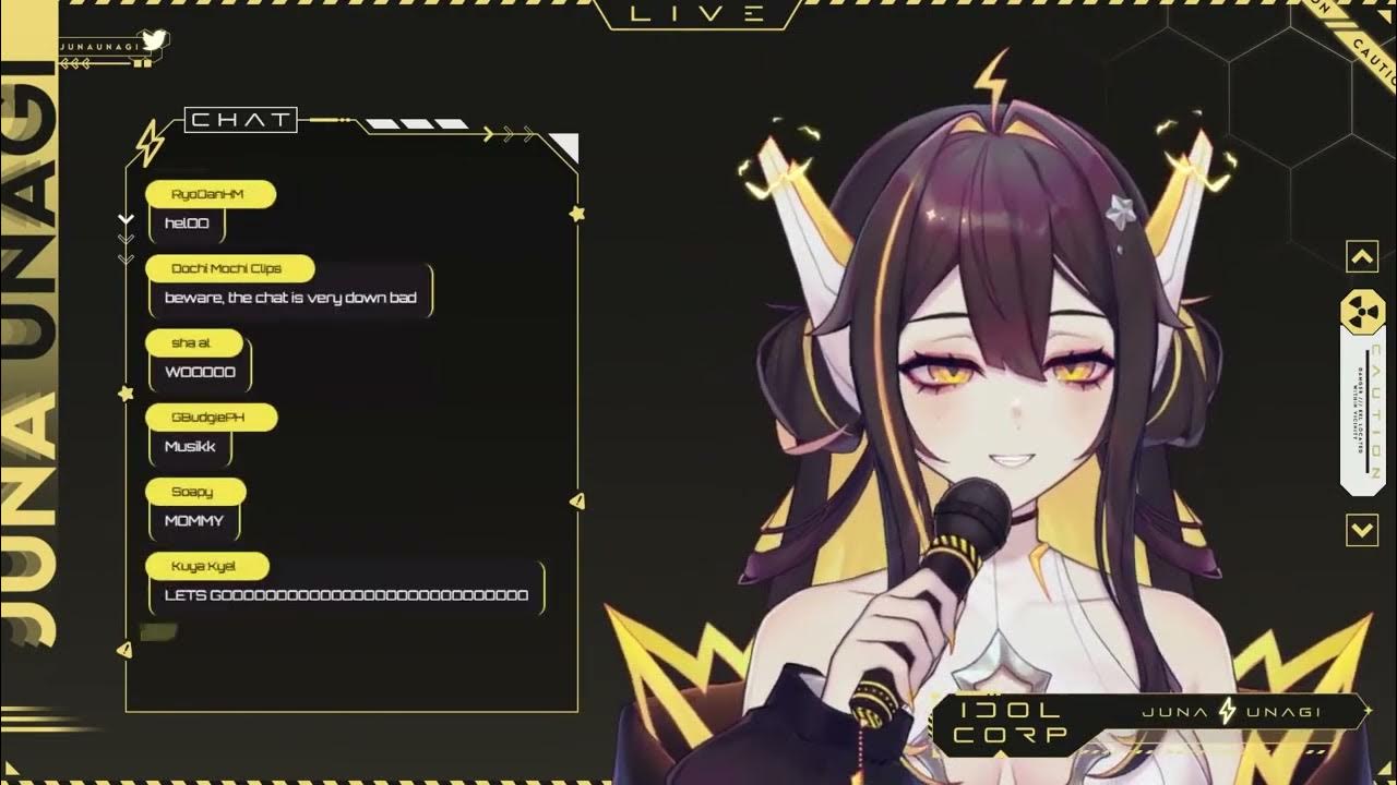 【debut Stream】eelp ⚠️【 Idolen Juna Unagi 】 1080p60fps 1 Youtube