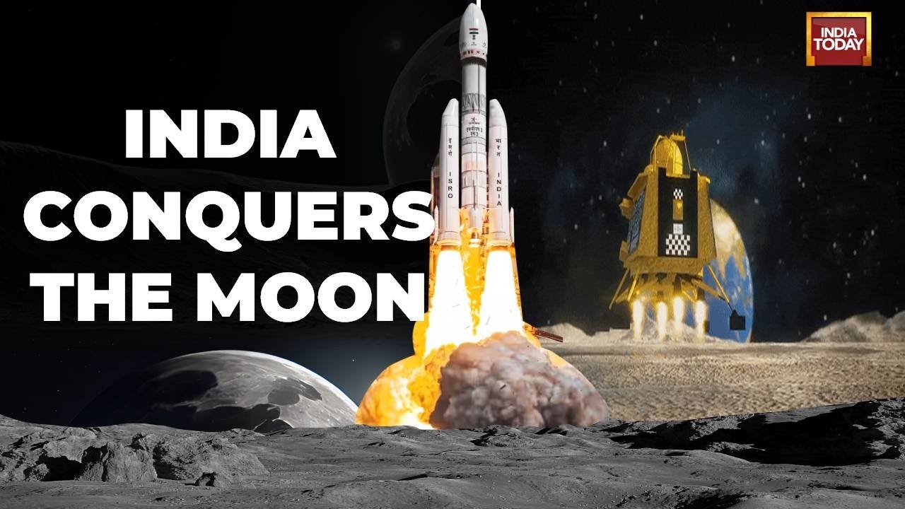 India Conquers The Moon, Chandrayaan-3 Lands On The Moon First Country ...
