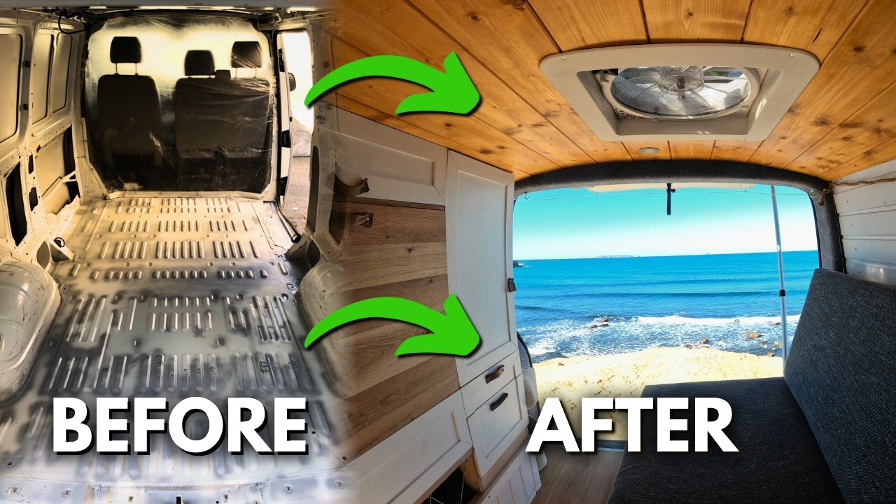 Full Van Conversion Timelapse - VW T5 - YouTube