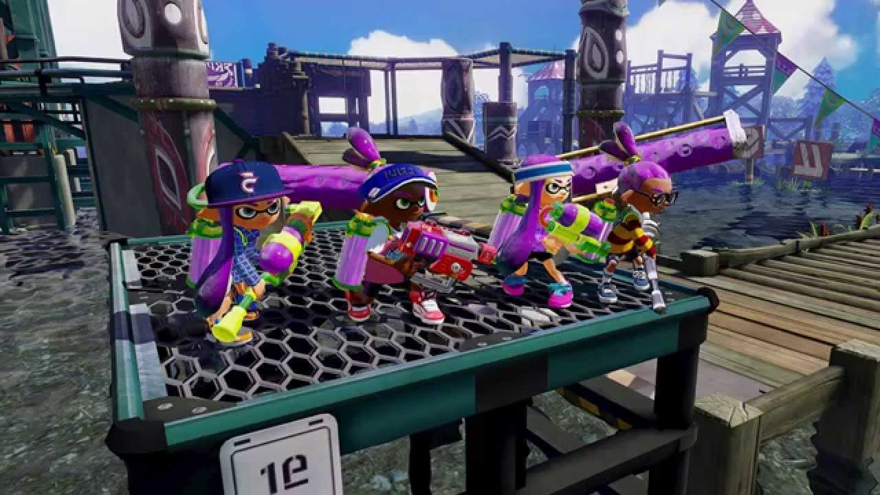 Splatoon Multiplayer Gameplay Details - What To Expect - YouTube