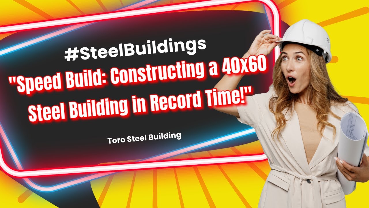🏗️ Watch the Time-Lapse! Constructing Our DIY Steel Building Kit 🏗️ ...