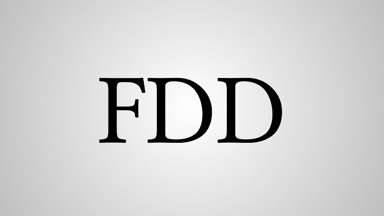 What Does "FDD" Stand For? - YouTube