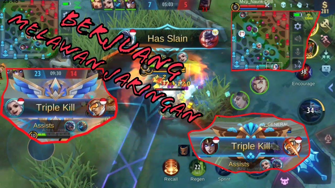 GINI NIH KALO JARINGAN NGELAG!!!! TAPI MASIH MENANG - YouTube