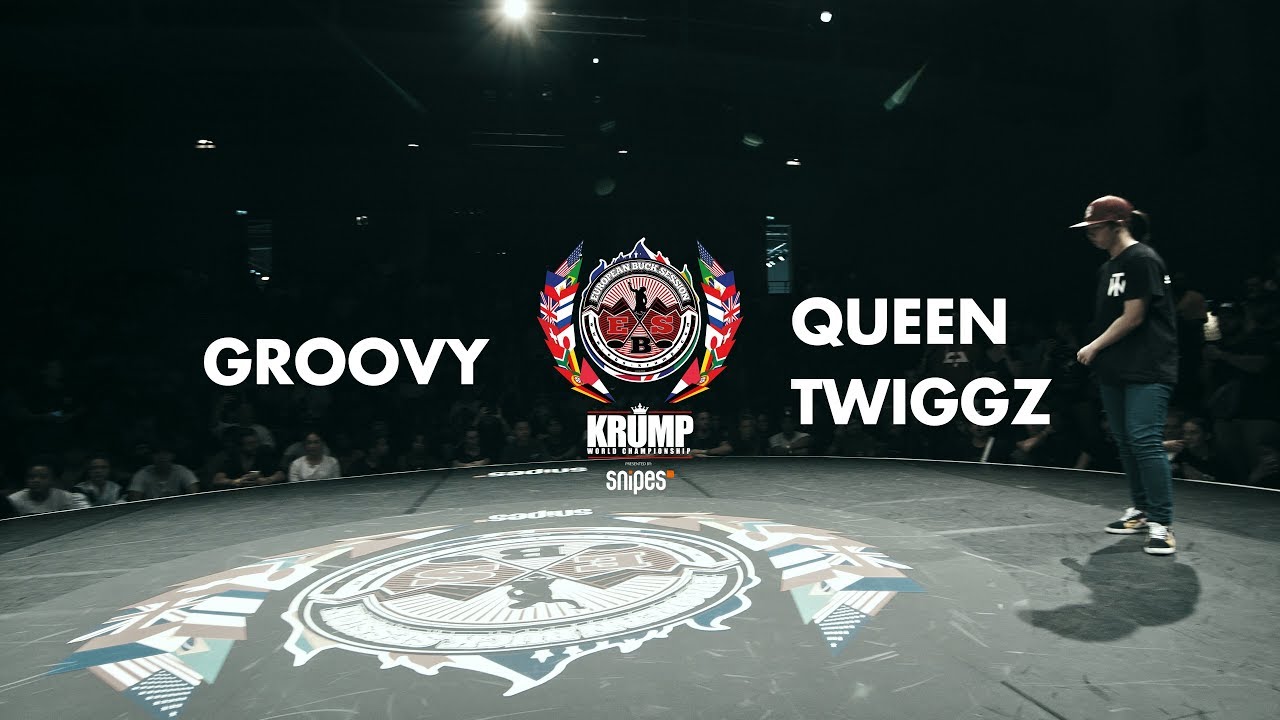 Groovy vs Queen Twiggz | Female Top 9 | EBS World Final 2019 - YouTube