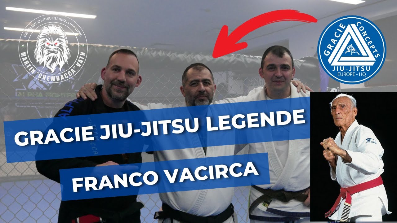 Gracie JIU-JITSU LEGENDE Franco Vacirca in der ALPHA SPORTSCHULE! - YouTube