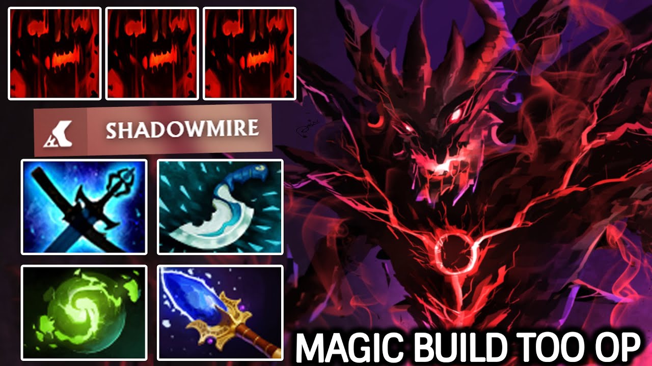 Shadow Fiend Magic Build – Overpower Nuke Damage Dota 2 - YouTube