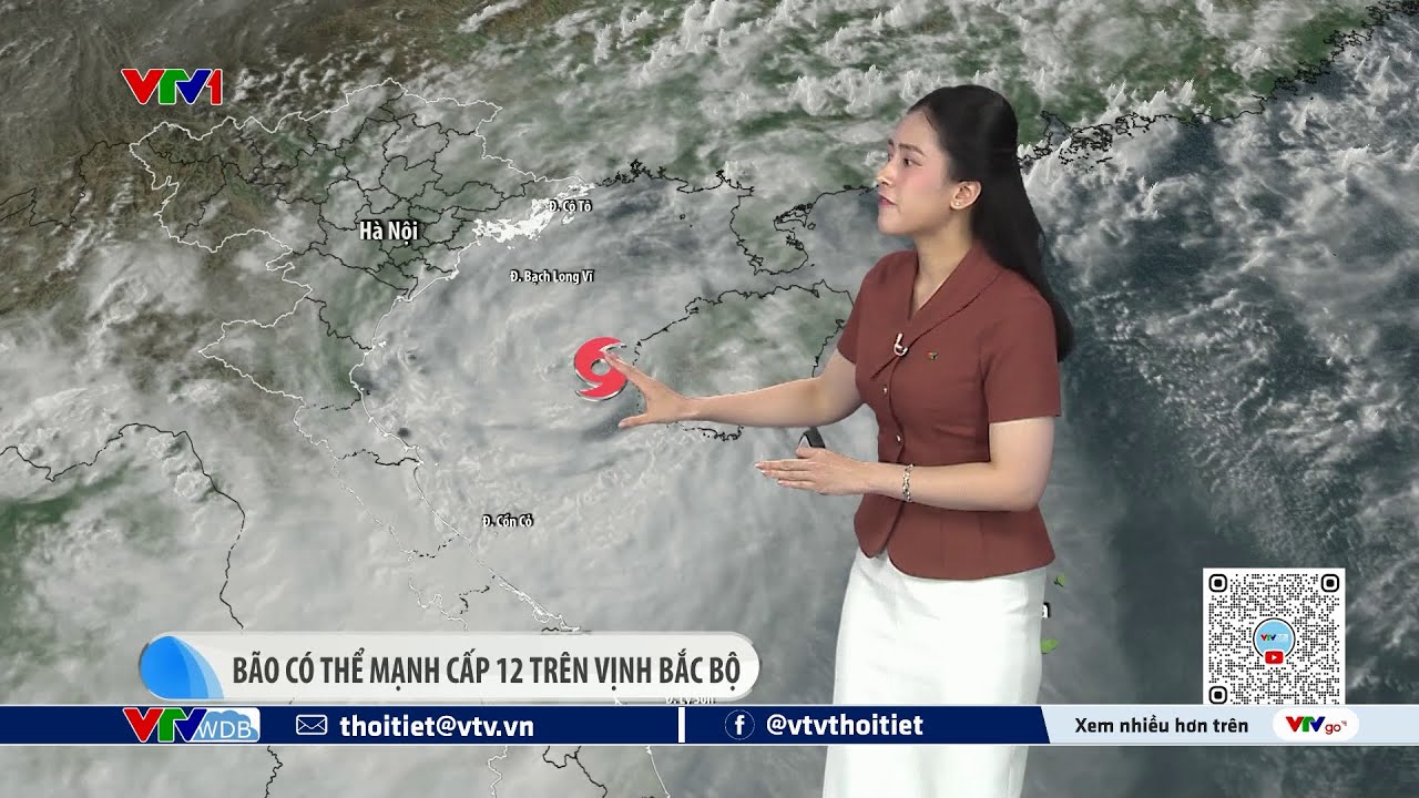 Dự báo thời tiết 19h45 - 13/06/2025 | Bão số 1 đang dồn năng lượng vào ...