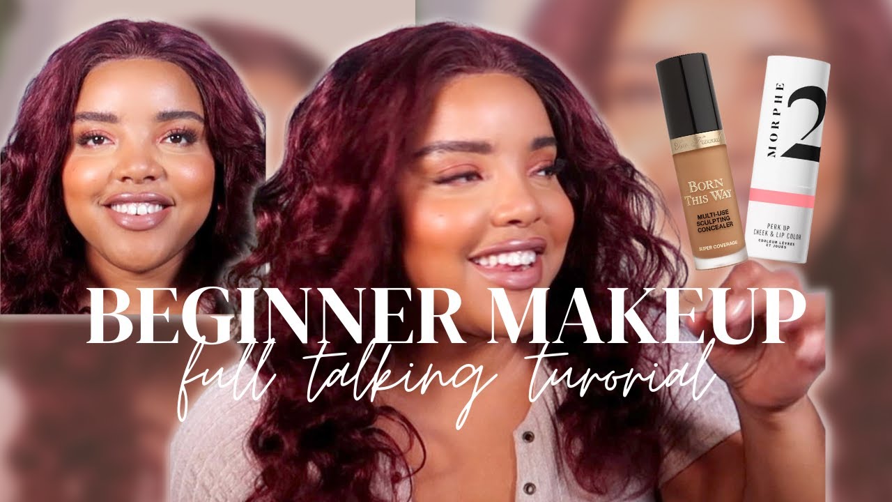 Full Beginner Makeup Tutorial For Oily Skin | 2023 - YouTube