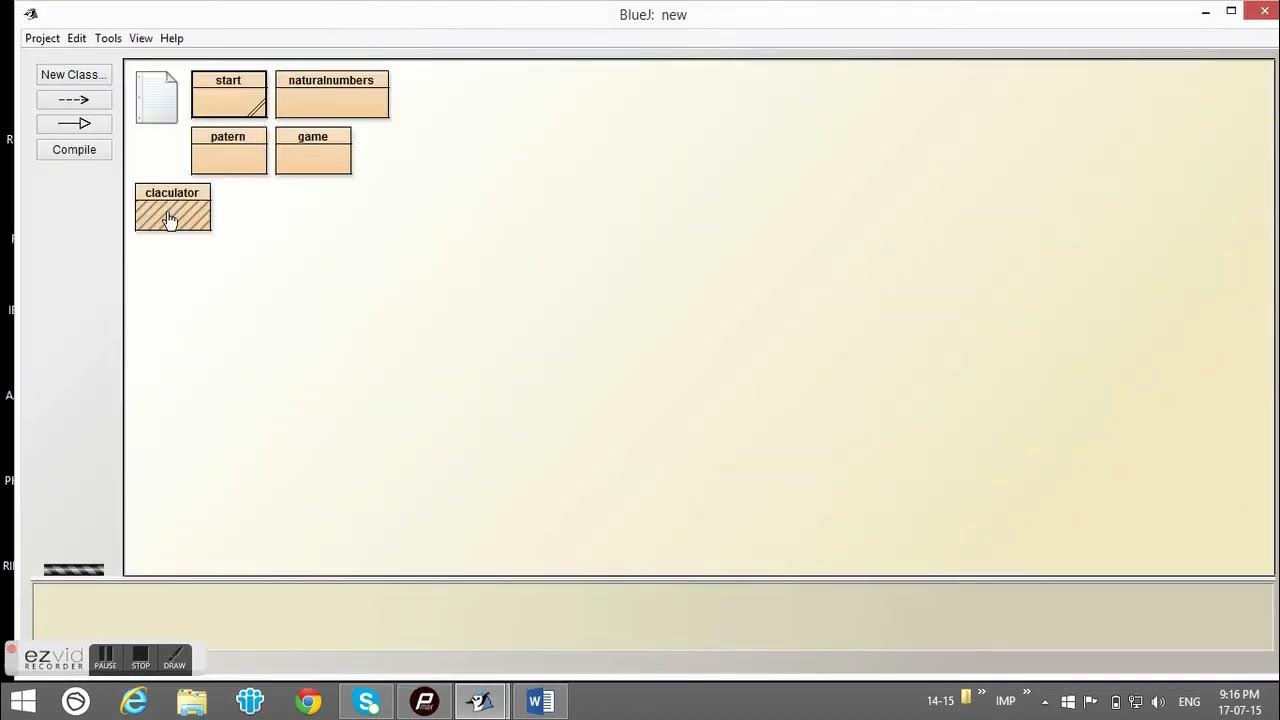 How to make Calculator with bluej - YouTube