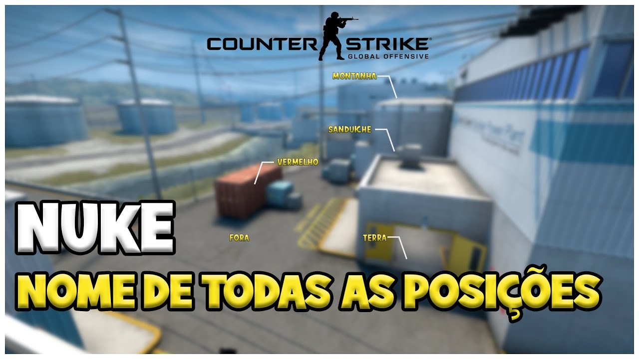 Nome das Posições do Mapa Nuke no CSGO - YouTube