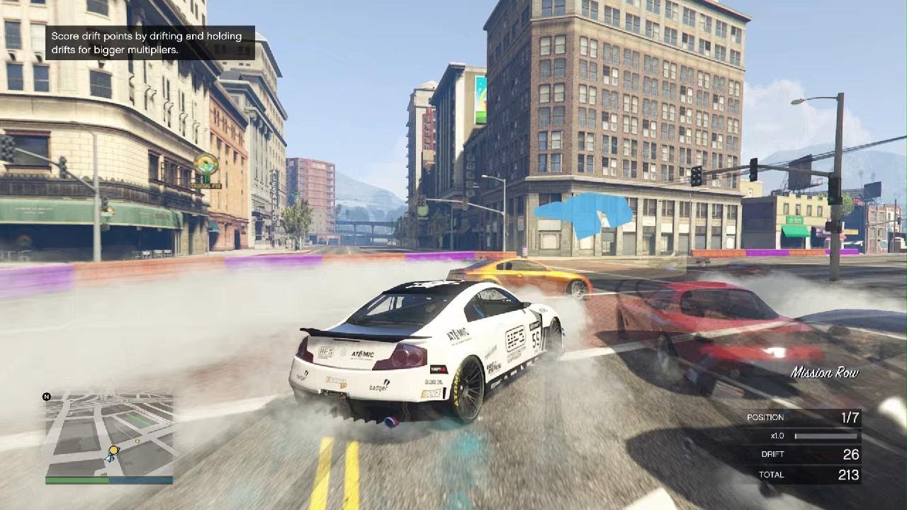 Grand Theft Auto V (*New DLC Drift Racing🏁) Fathom Fr36 Gameplay - YouTube
