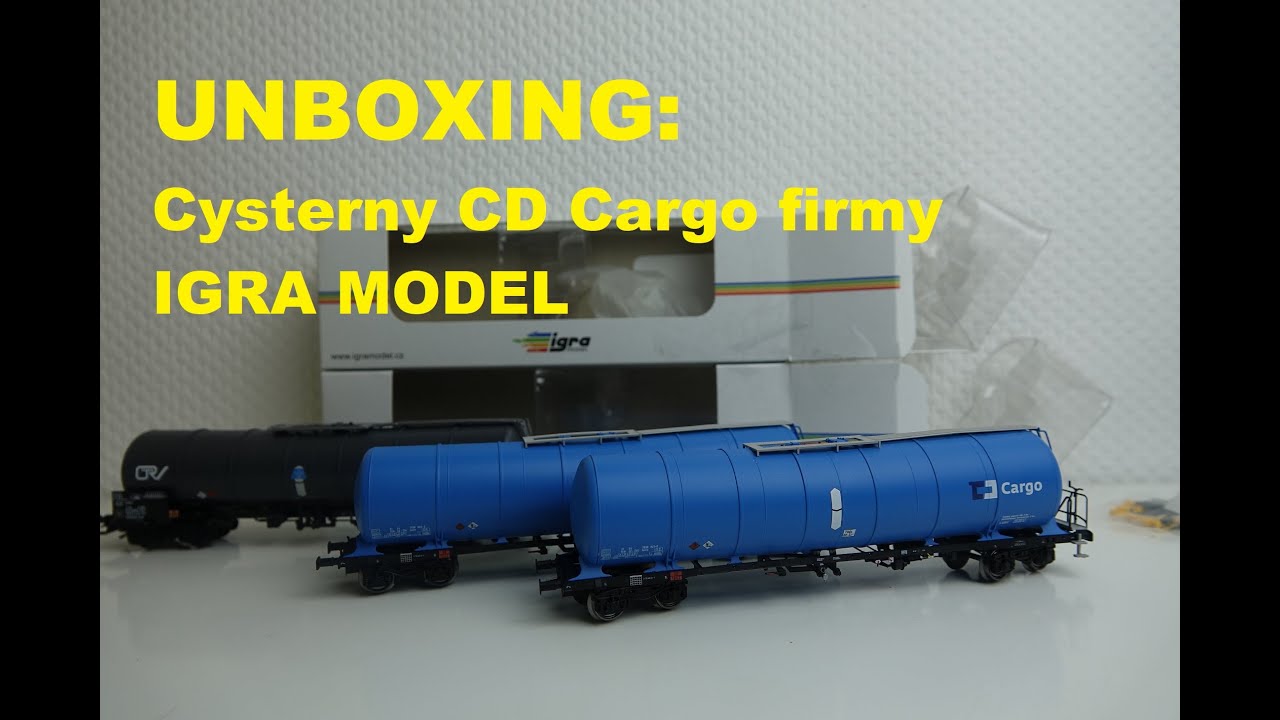 UNBOXING: Cysterny CD Cargo firmy IGRA MODEL - YouTube