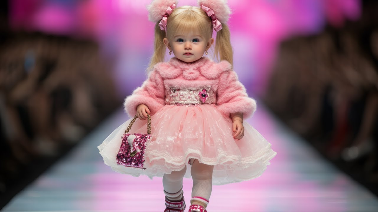 Watch These Adorable Mini Models Take Over The Fashion World 👗🎀 Cute ...