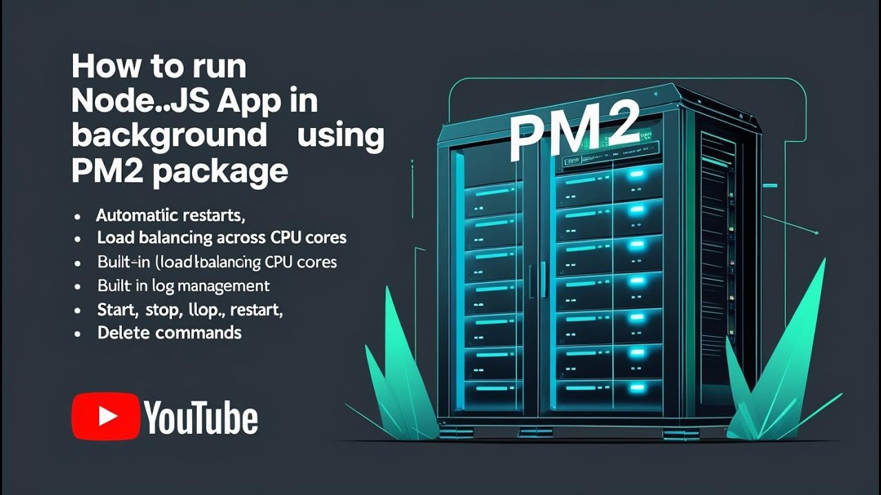 Node.js App Crashing with NPM? PM2 Is the Fix | Run your app in the background #nodejs #pm2 ...