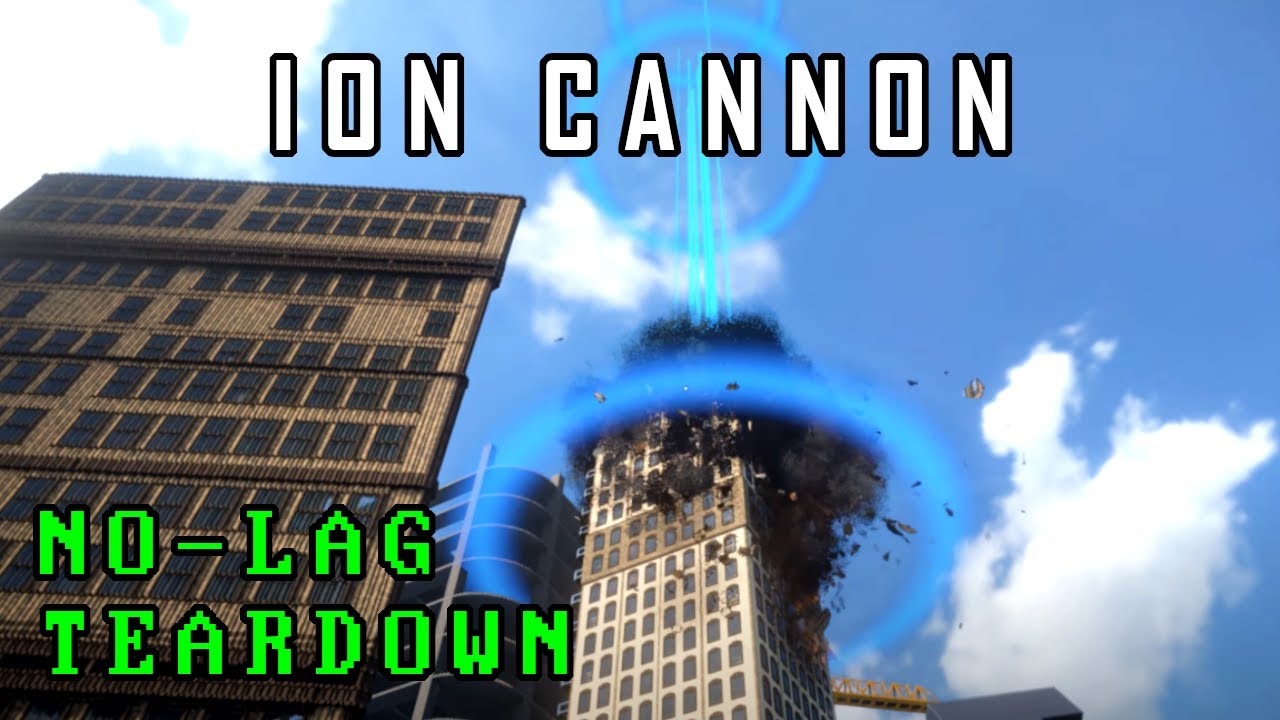 Ion Cannon with more realistic sound effects! - YouTube