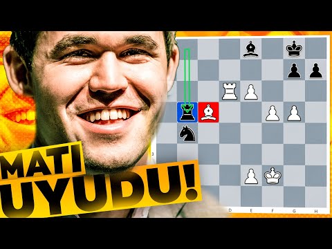 Carlsen Bir Piyona Güvenerek Fedaları Patlatıyor!