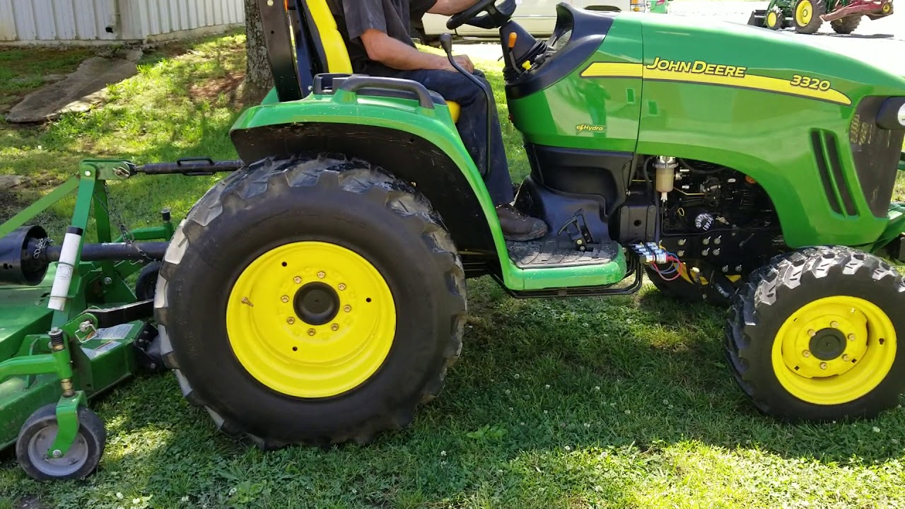 John Deere 3320 Tractor - YouTube