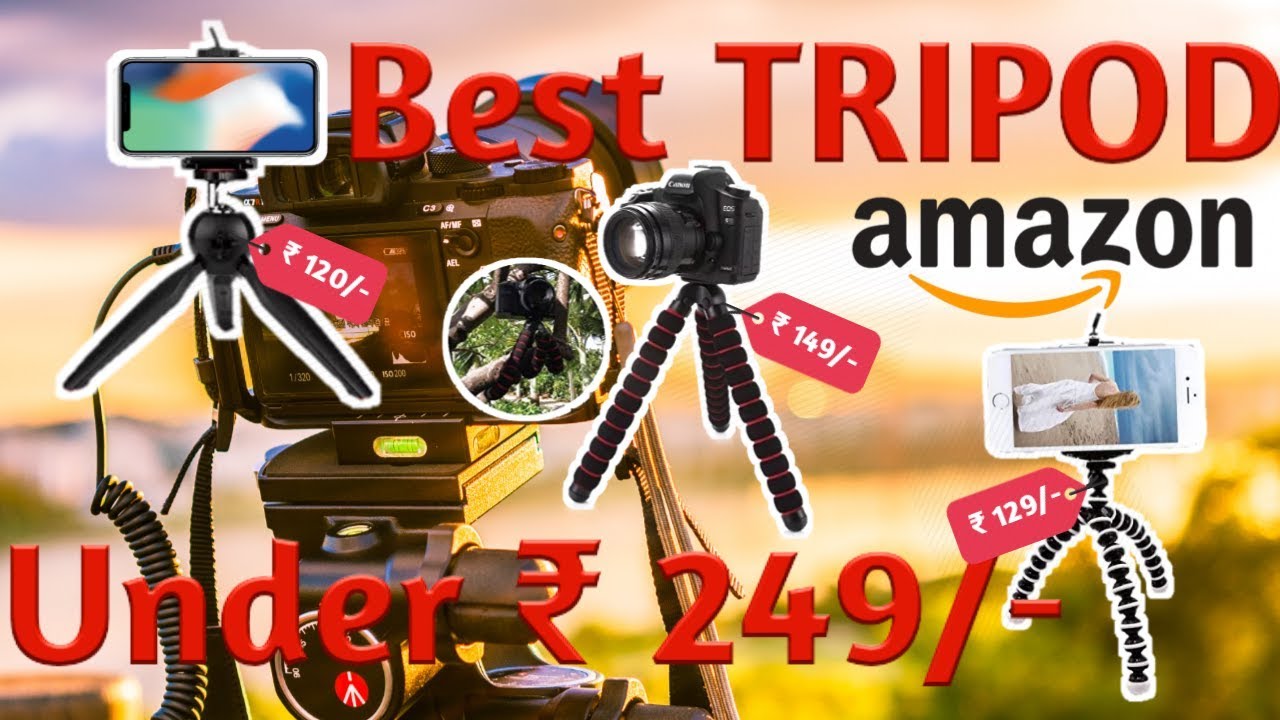 249/- | Best Top 5 Budget TRIPOD for new Vloger | Technology Vines - YouTube