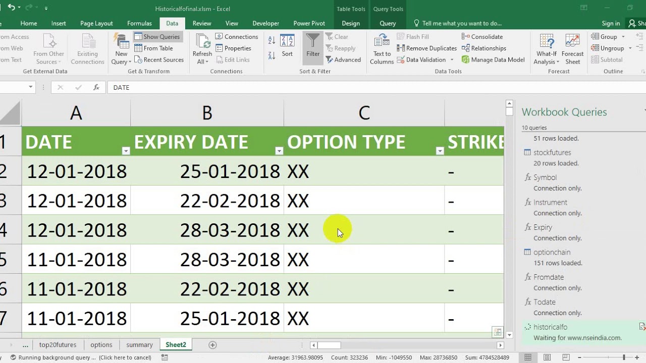 Downloading Hisotorical Futures And Option Data From Nse Website YouTube Downloading Hisotorical Futures And Option Data From Nse Website YouTube