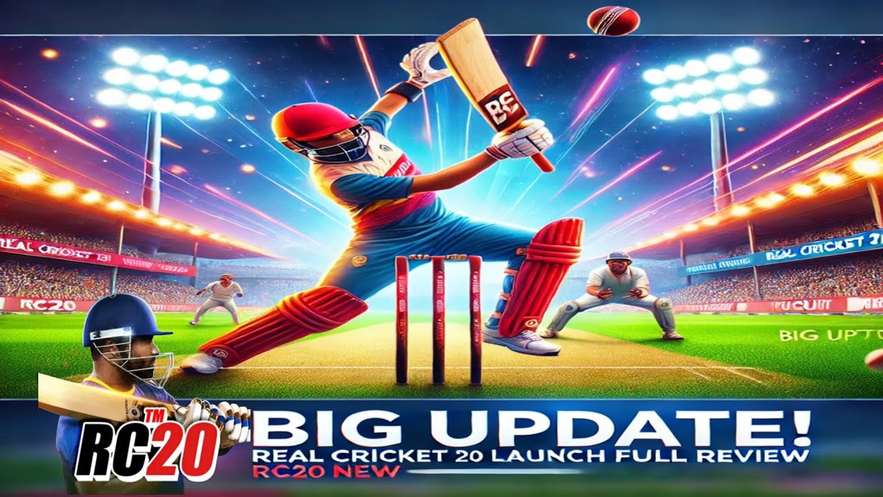 Real Cricket 20 New Update Launch Full Review | Rc20 New Update ...
