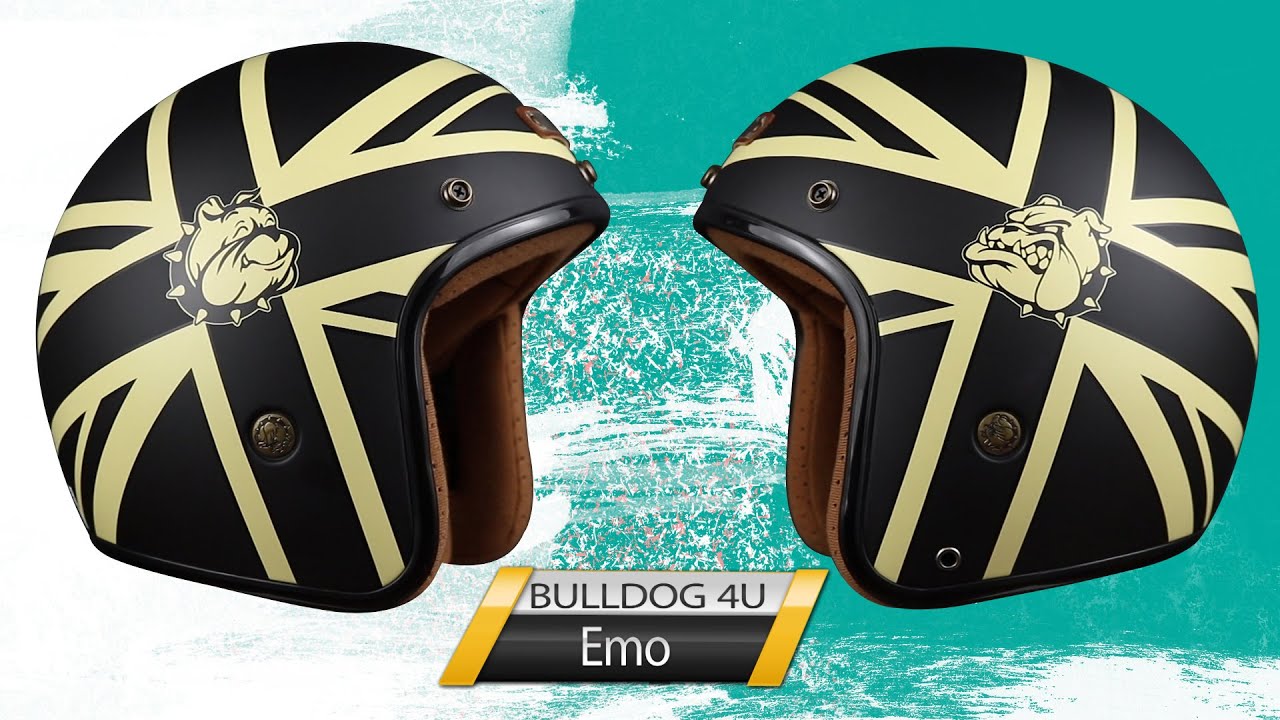 Review mũ bảo hiểm Bulldog 4U EMO - BBI.VN - YouTube